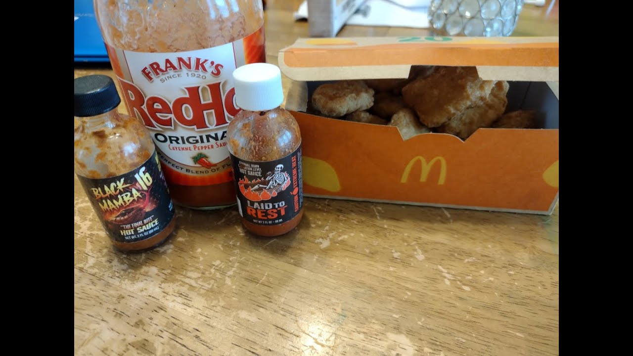 McDonald's Spicy Nugget Speed Challenge - YouTube