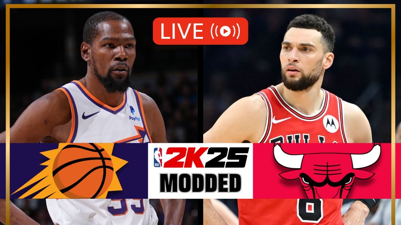 NBA 2K25 PC NEXT GEN MODS | SUNS vs BULLS | NBA 2K25 PC GAMEPLAY - YouTube