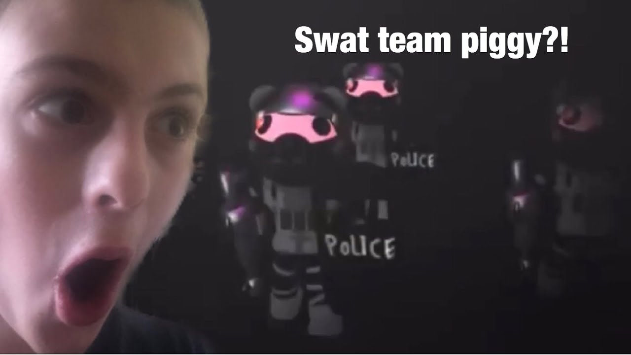 Piggy’s swat team?! Roblox Piggy Jumpscare Animation Reactions! - YouTube