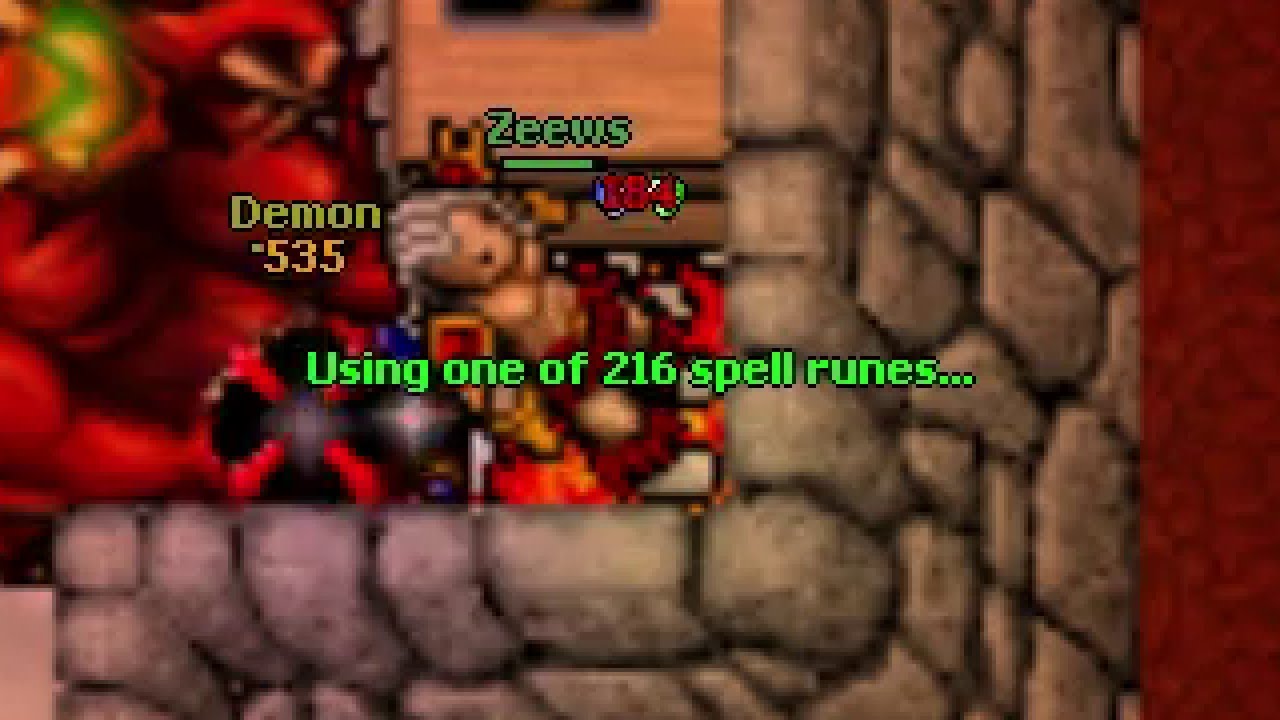 Zeews | DEMON HELMET QUEST SOLO (Balera, Tibia 7.8) - YouTube