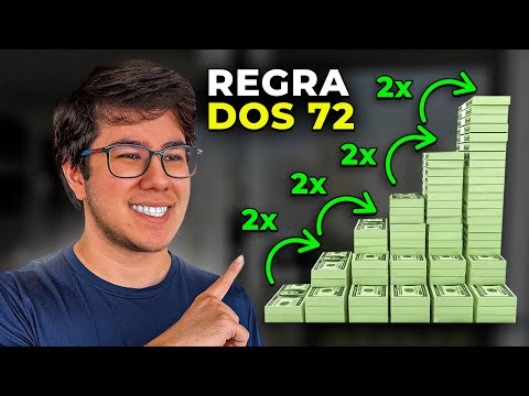 Como DOBRAR seu DINHEIRO sem FAZER NADA! A REGRA dos 72!