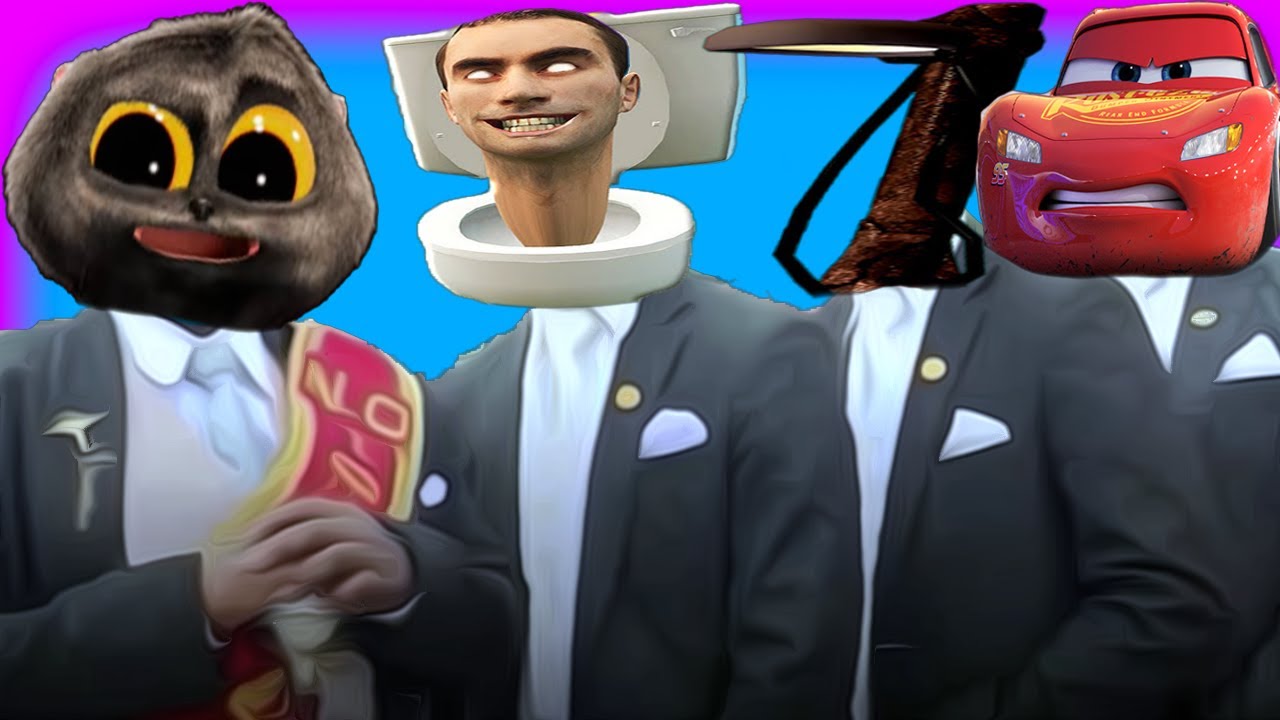 Scatman Cat & Skibidi Toilet & Light Head & Cars - Coffin Dance MEME ...