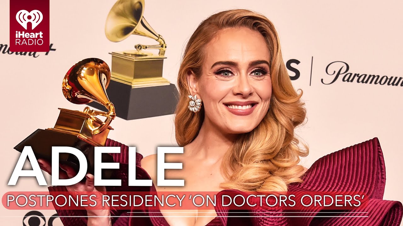 Adele Postpones Residency 'On Doctors Orders': 'I'll Miss You Like Mad' | Fast Facts - YouTube