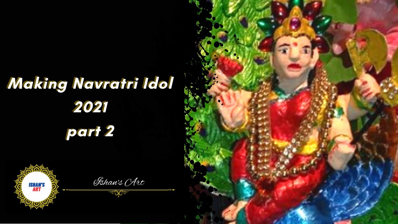 Dharavi Chi Kulswamini | Replica Navratri | Ishan's Art - YouTube