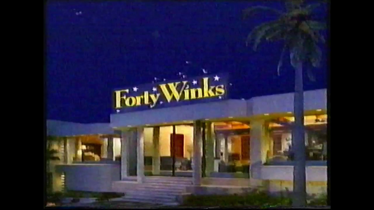 Forty Winks Commercial 2003 - YouTube