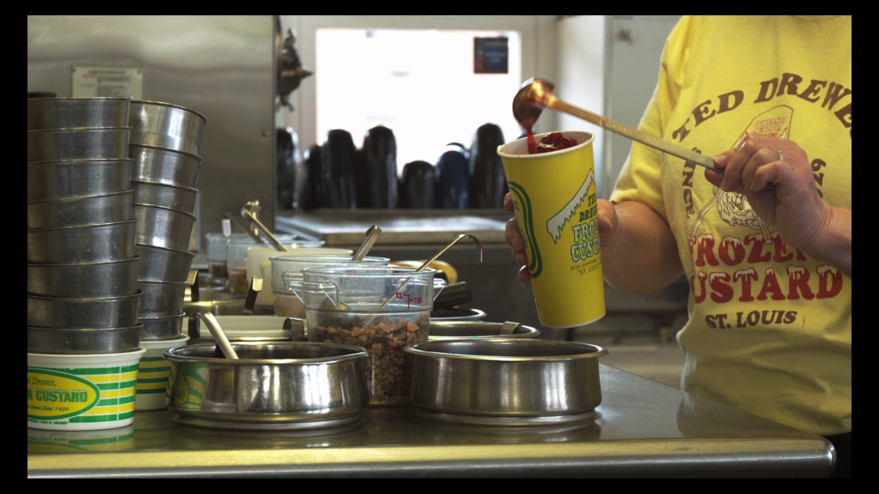 66 Favorites: Ted Drewes' Frozen Custard Machine - YouTube