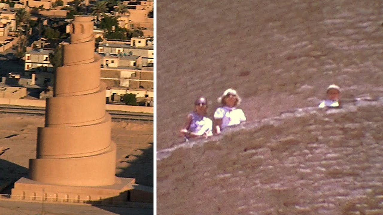 Climbing the Spiral Tower of Samarra (Minaret), Iraq, June 1973 - YouTube