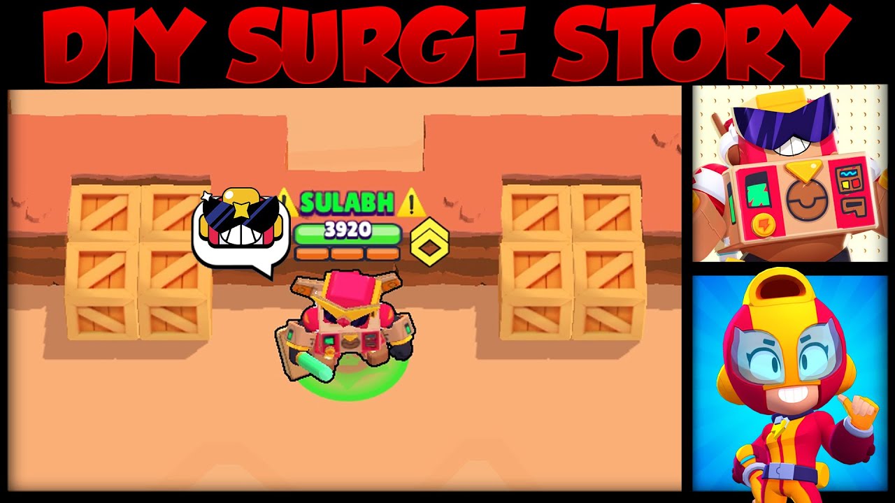 The Story of DIY Surge | Brawl Stars Story Time | Cosmic Shock - YouTube
