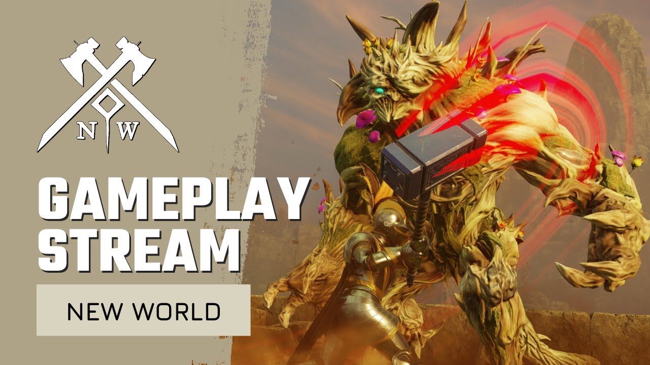 New World Gameplay Stream | Team Syndicate | New MMORPG 2021 - YouTube