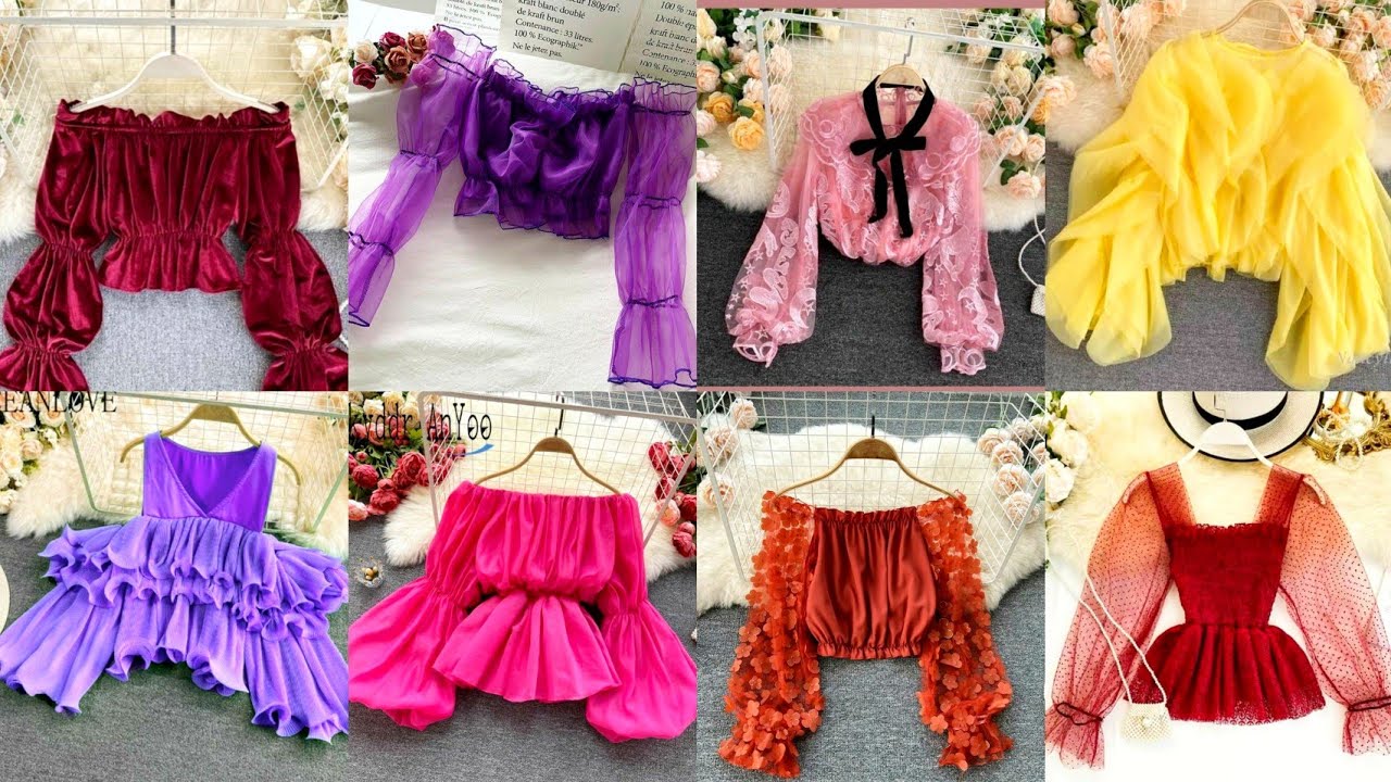 Types Of Korean Tops With Names/Korean Tops Design With Names/Korean ...