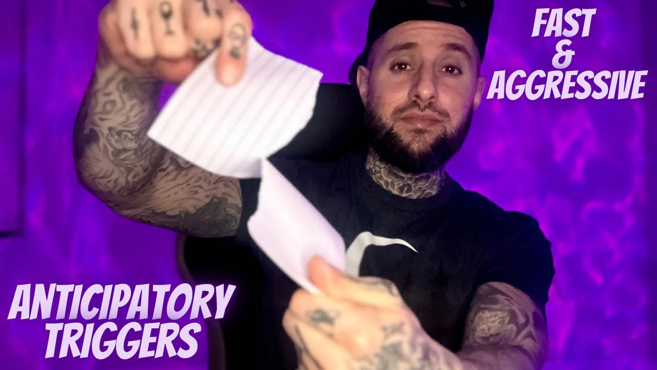 ASMR | Anticipatory Triggers Fast & Aggressive Paper Ripping & Other ...