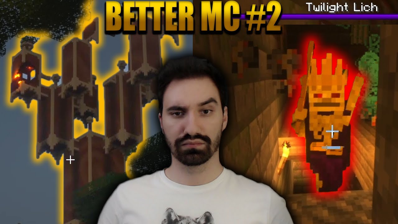 WIELKA EKSPLORACJA UKRYTEGO ŚWIATA i WALKI Z BOSSAMI | BETTER MINECRAFT ...