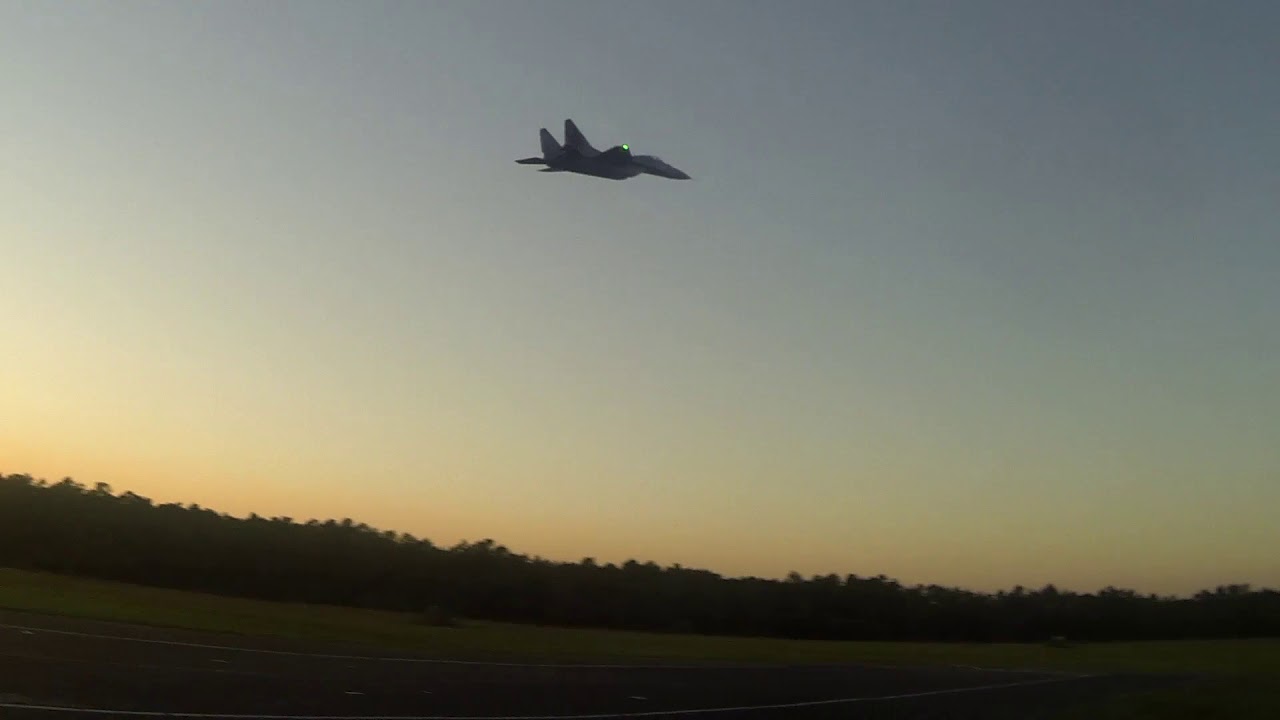 Mig-29 - Sunset flight - 11-16-20 - YouTube