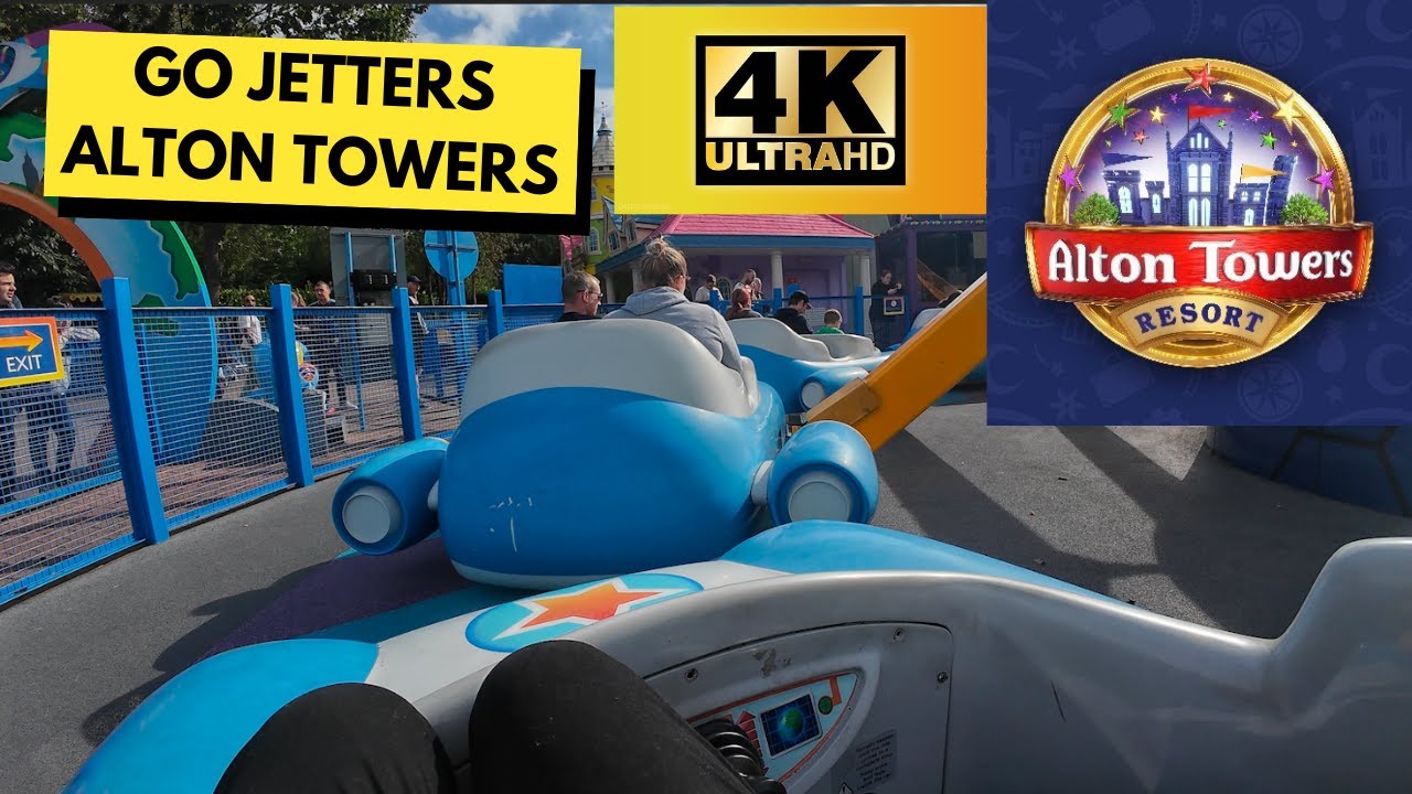 4K POV GO JETTERS VROOMSTER ZOOM RIDE ALTON TOWERS RIDE ON WITH US ...
