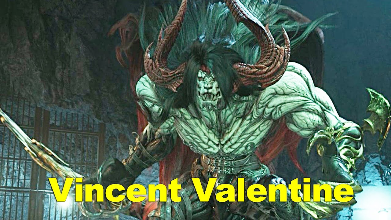 Final Fantasy 7 Rebirth - Vincent (Demon Form) Boss Battle - YouTube