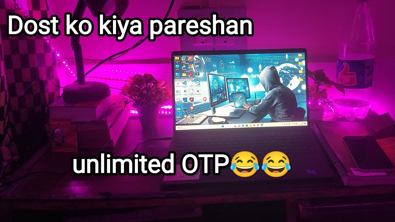 Dost ko Kiya Pareshan Unlimited OTP 😂😂 #hacking #hacker - YouTube