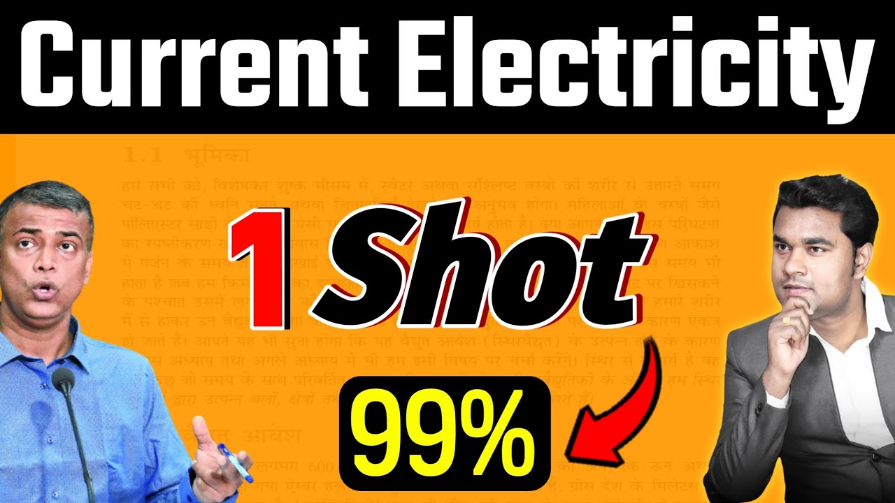 Current electricity one shot | Class 12 physics chapter 3 one shot ...
