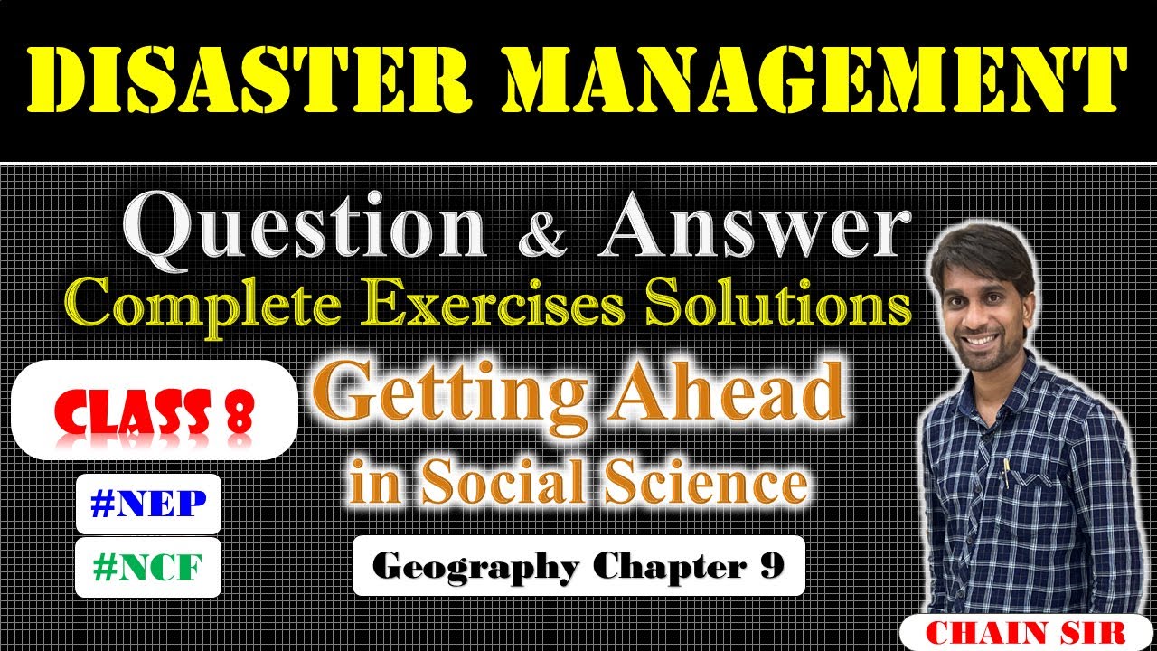 Class 8 Geography Chapter 9 Disaster Management Questions Answers ...