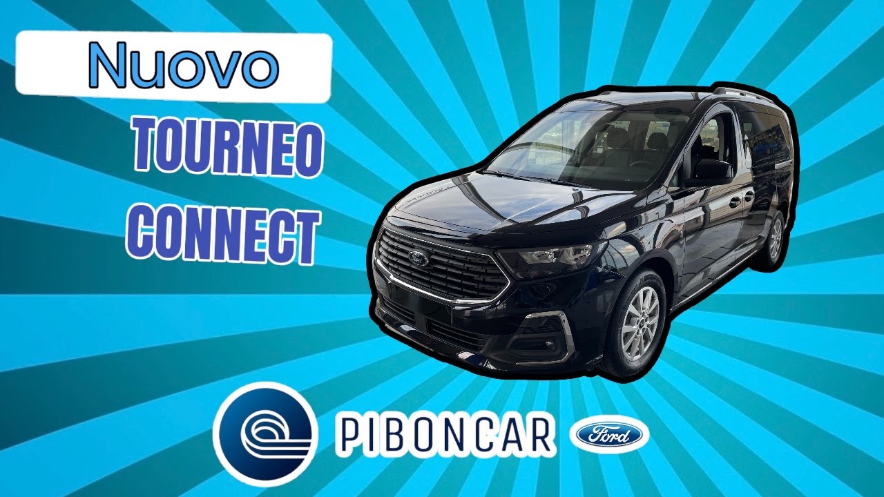 Ford Nuovo Tourneo Connect Titanium Passo Lungo 7 Posti Walkaround 2023 ...