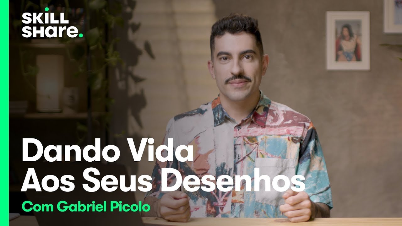 Dê vida aos seus desenhos e personagens com Gabriel Picolo - YouTube