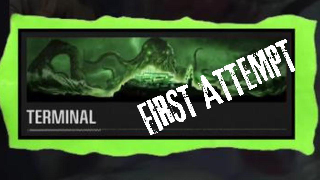 *TERMINAL CALLING CARD* BLACK OPS 6 ZOMBIES: TERMINUS EE AFTER ROUND 50 ...