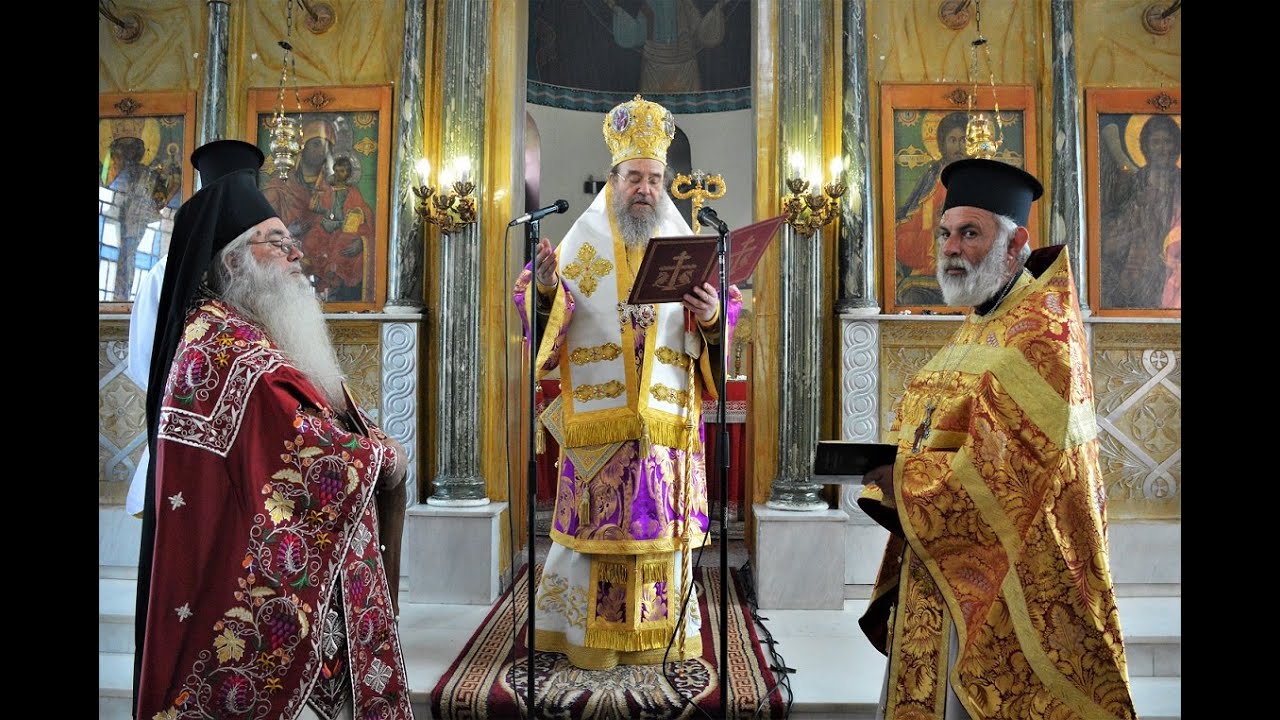 Όρθρος και η θεία λειτουργία στον Ι.Ν.Αγίου Νικολάου Κρήμνης. - YouTube