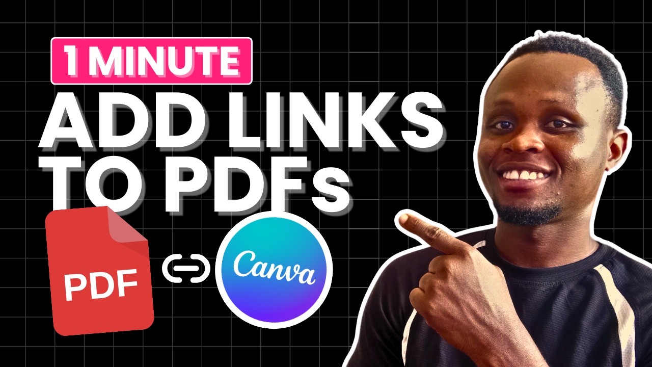 🔗 How to Add CLICKABLE LINKS in PDFs with Canva – Easy & Fast! - YouTube