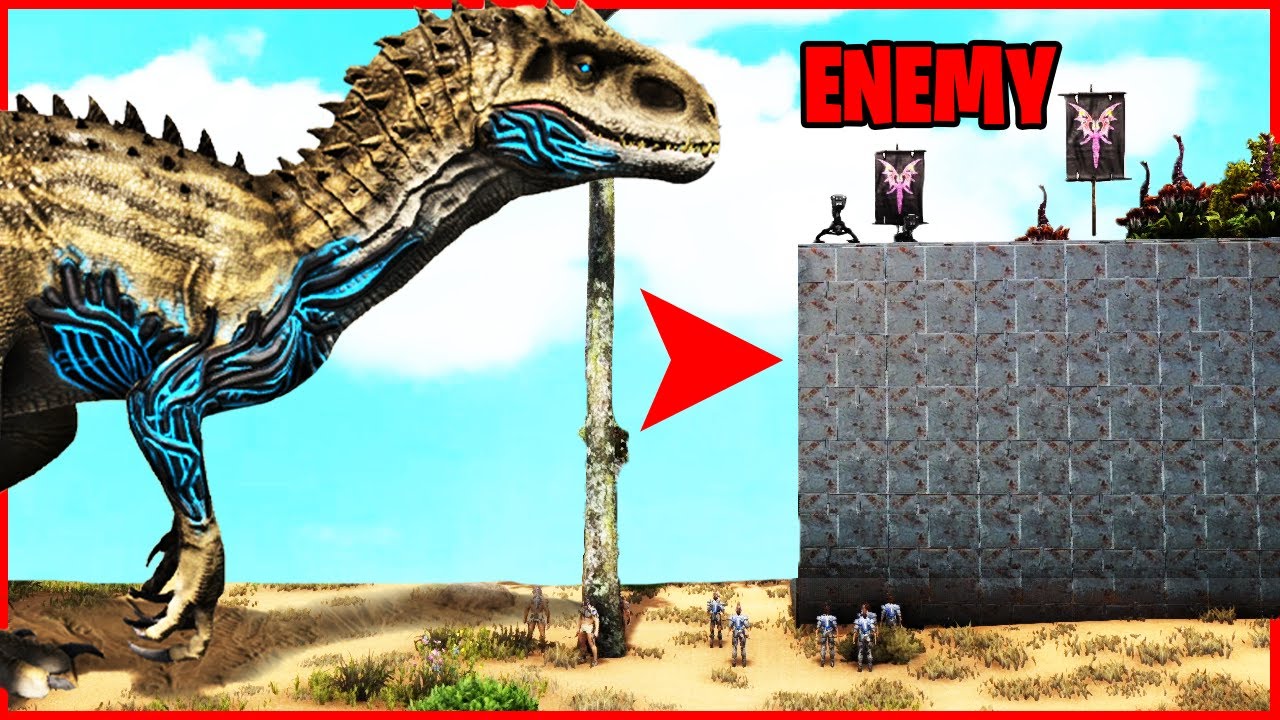 RAISING INDOMINUS REX TO HUNT ENEMY TRIBES! | ARK FINALE MODDED #9 ...
