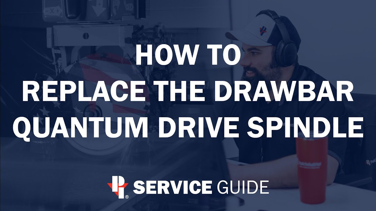 How To Replace Drawbar on Quantum Drive Spindle | CNC Router Service ...