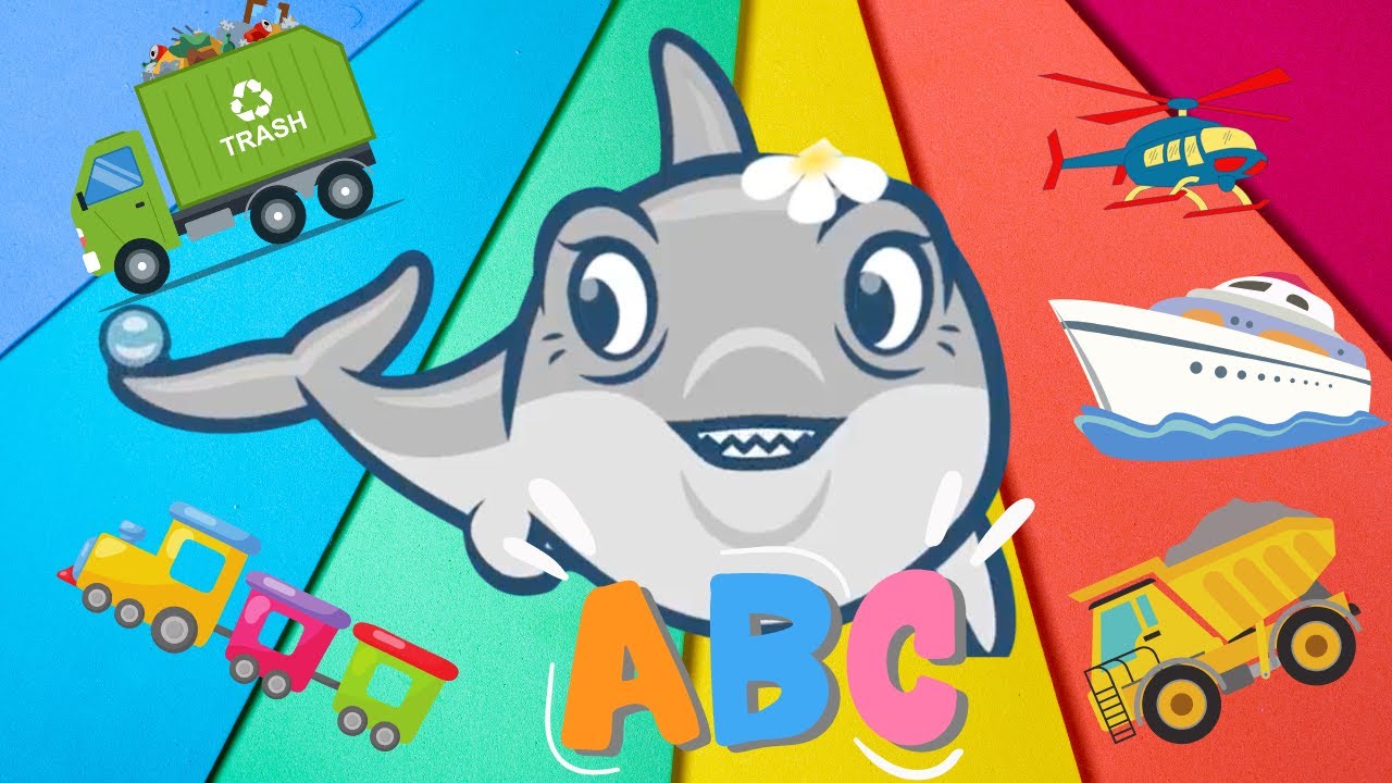ABC Vehicles Song for Kids | Learn Phonics with Alphabet Emotions | ABC ...