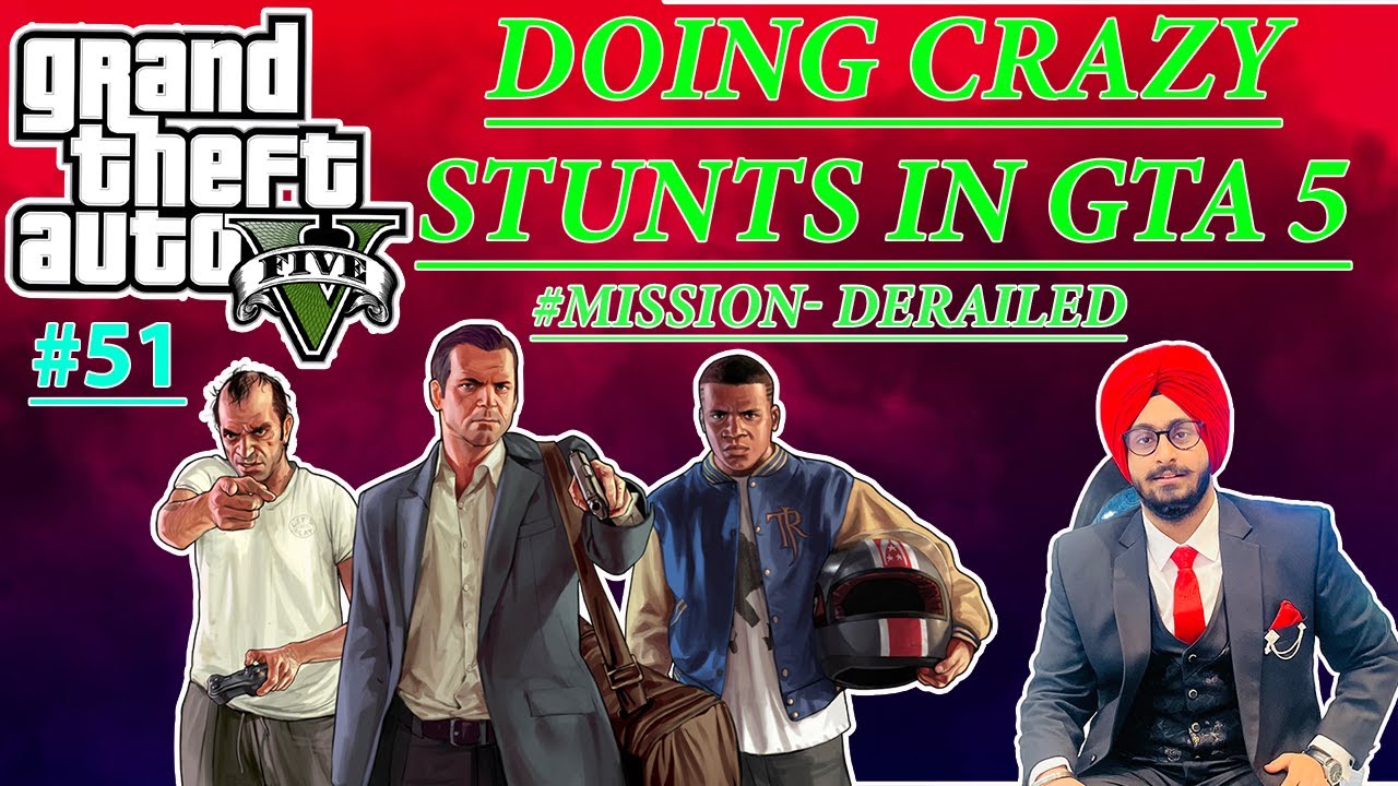 GTA 5 | Doing Crazy Stunts in GTA 5 with Trevor | Story Mode Gameplay ...