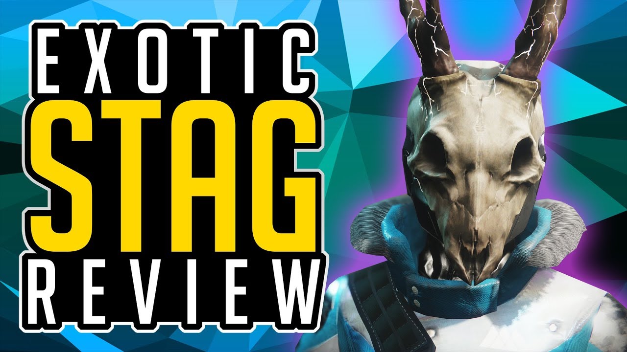 Destiny 2 THE STAG Exotic Helmet REVIEW - Curse of Osiris Exotics - YouTube