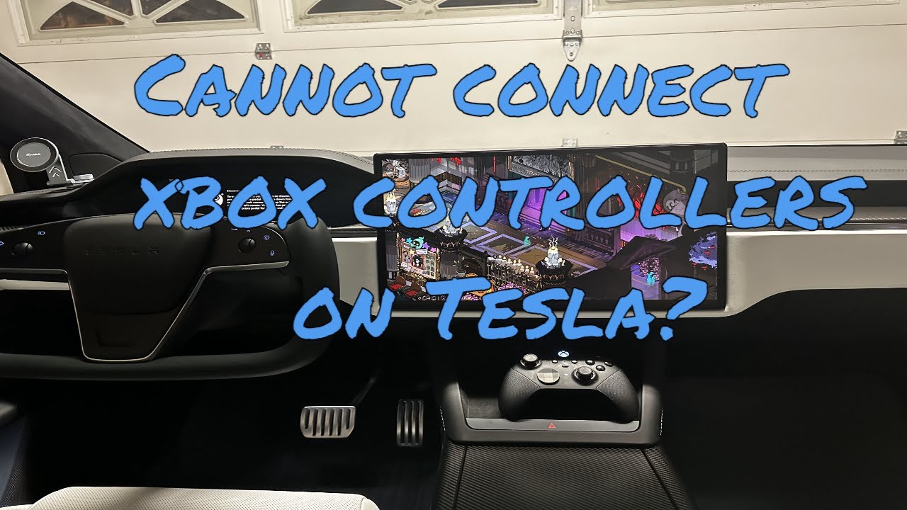 Play steam games on Tesla with Xbox controller | Fix Xbox bluetooth ...