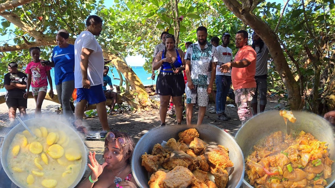 Colaz Coconut dumpling | Socks fry chicken | climer curry chicken had ...