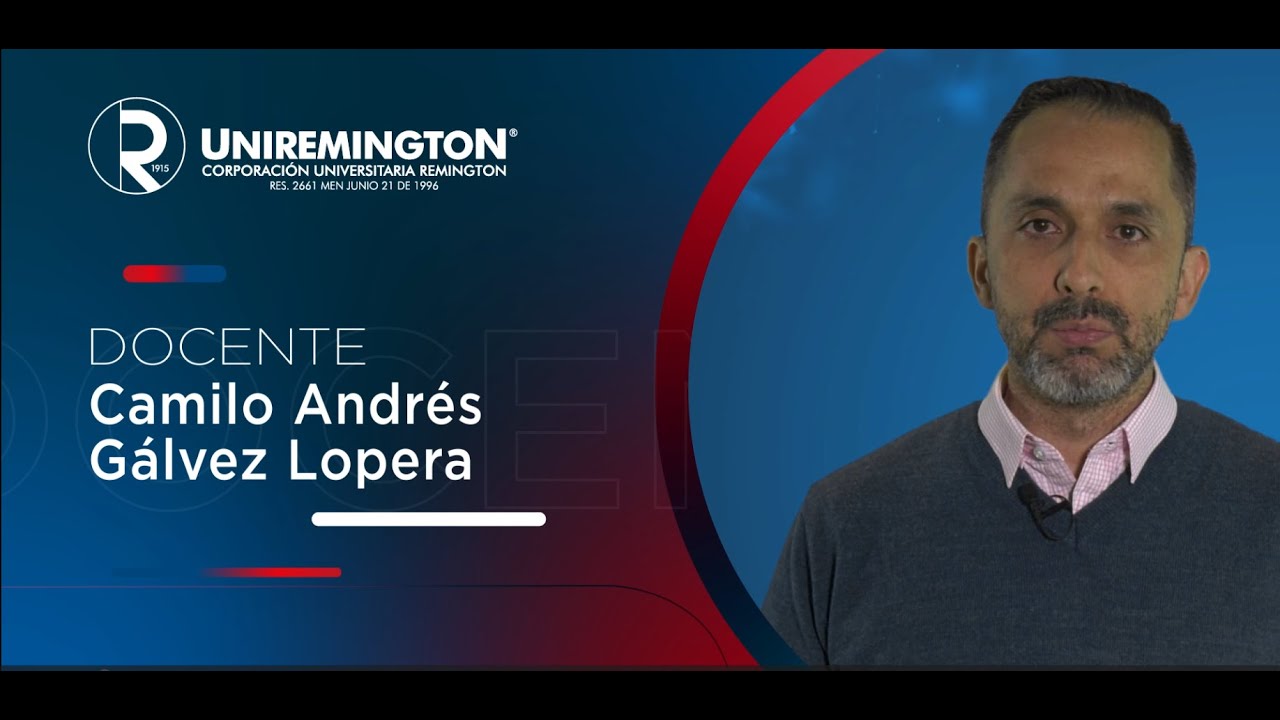 Presentación docente Camilo Andrés Gálvez Lopera - YouTube