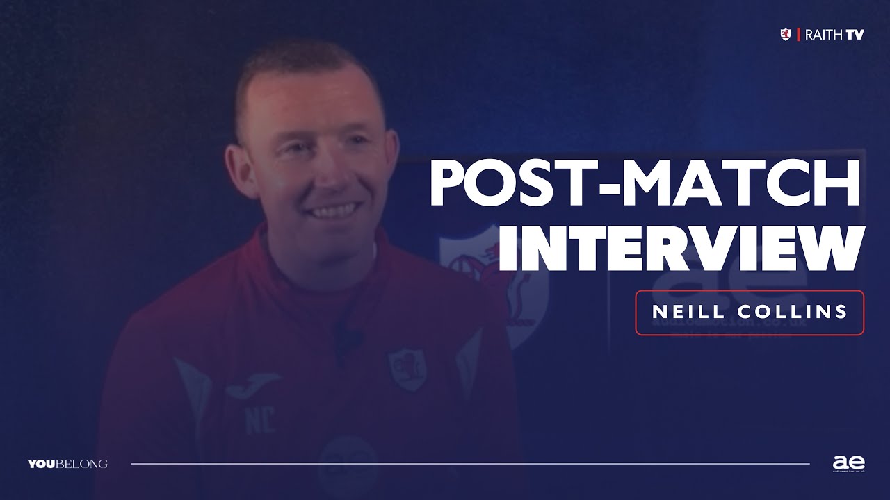 INTERVIEW | Neill Collins Post-Ayr United | 01/11/24 - YouTube