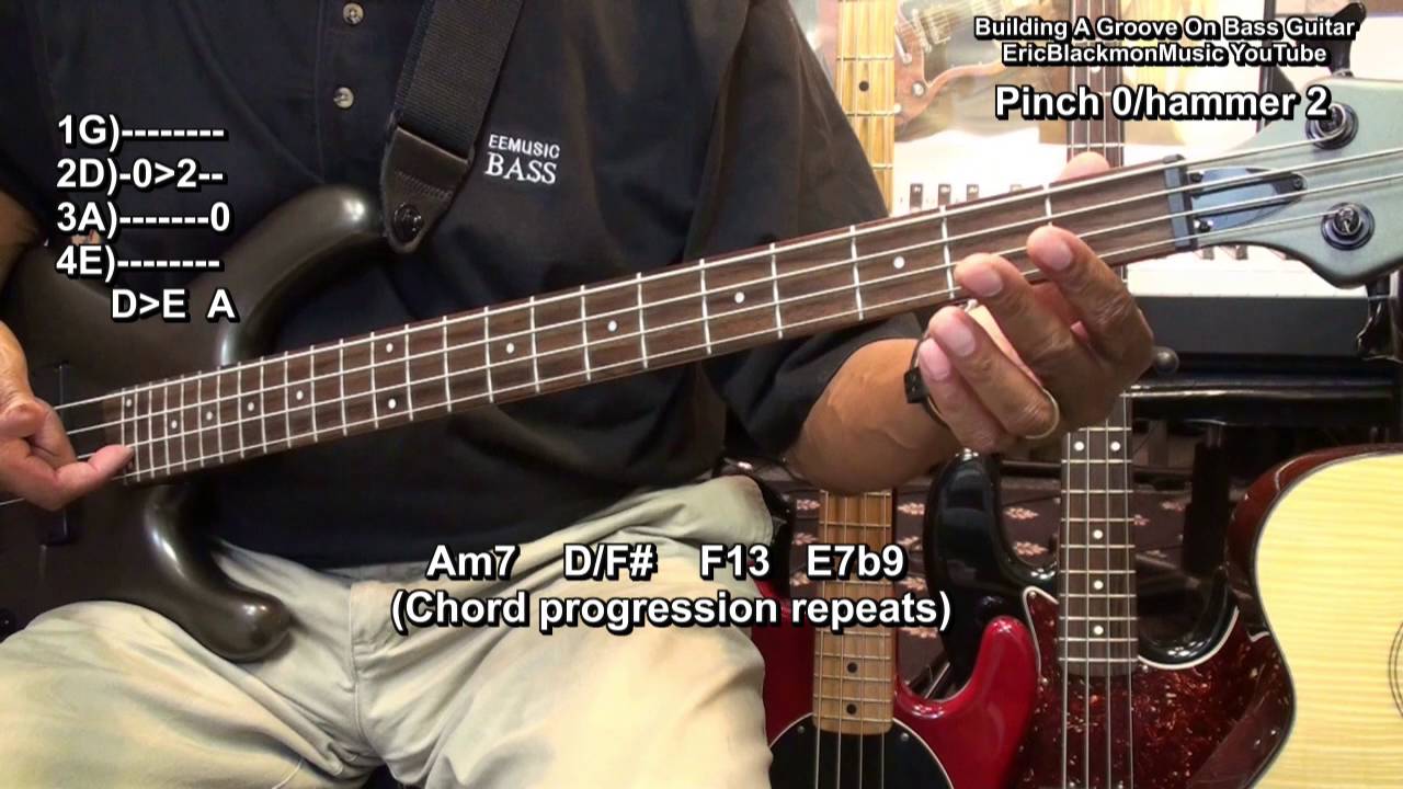 How To Create A Funk Groove On Bass Guitar FunkGuitarGuru ...