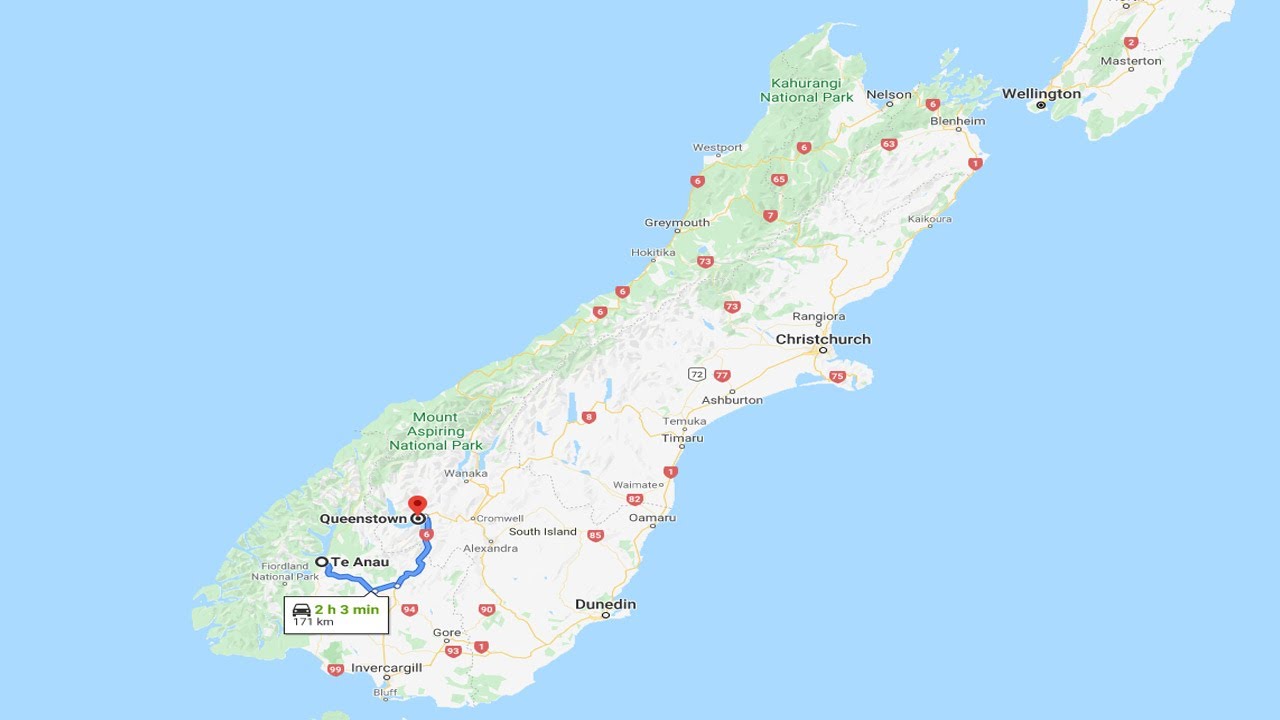 Driving in New Zealand 🚗 🇳🇿 | Queenstown to Te Anau - A Complete Real ...