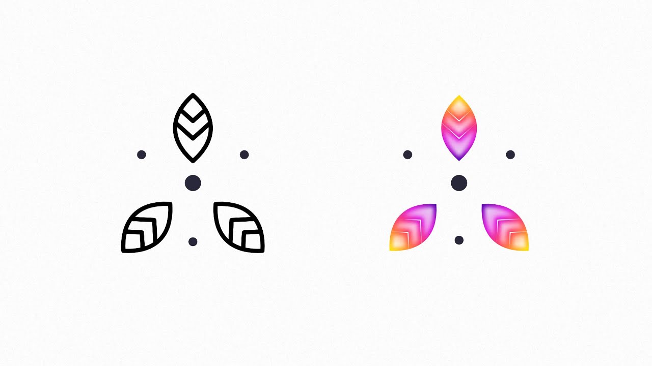 3 Leaf Logo Design in Affinity Designer v2 Update - YouTube