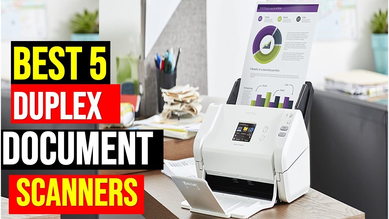 TOP 5 Best Document Scanners to Buy in 2023? - YouTube