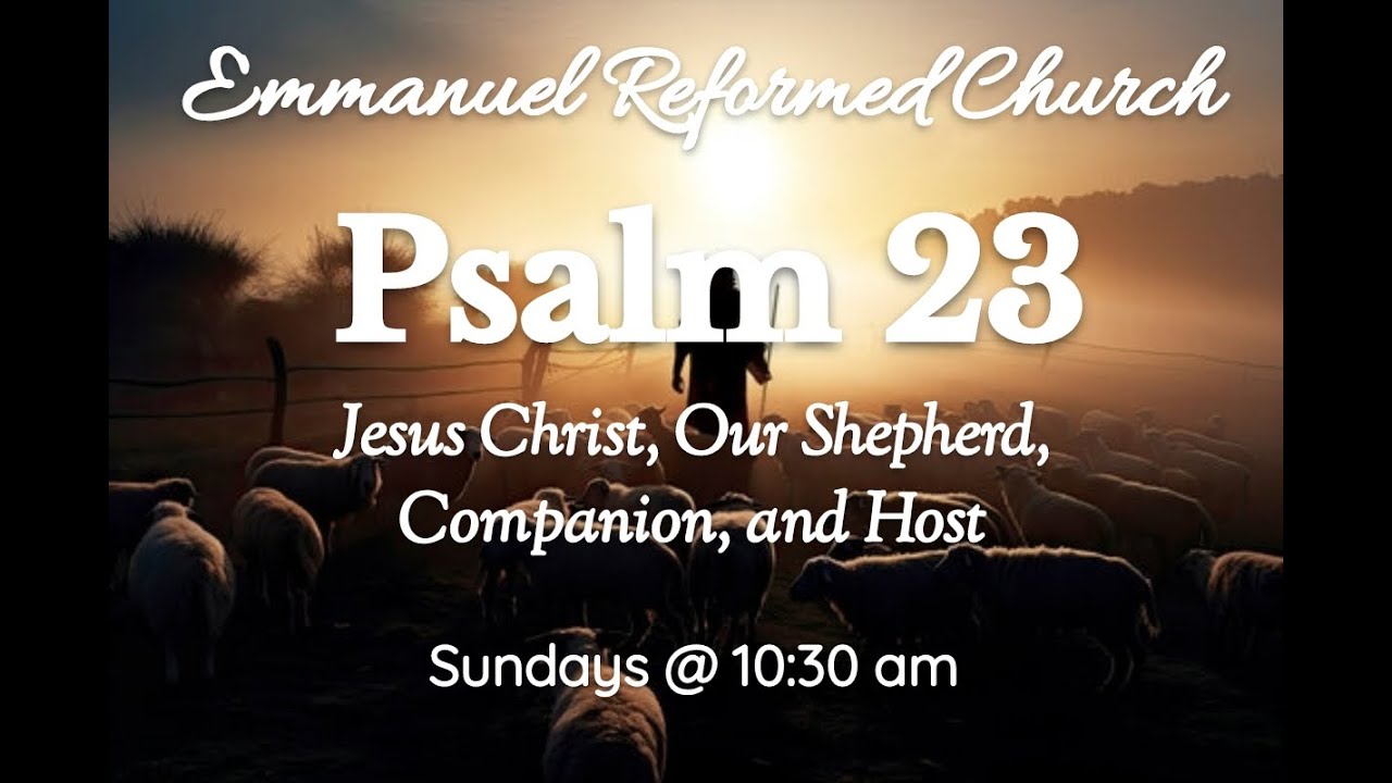Jesus Christ, Our Host - Psalm 23:5-6 - YouTube