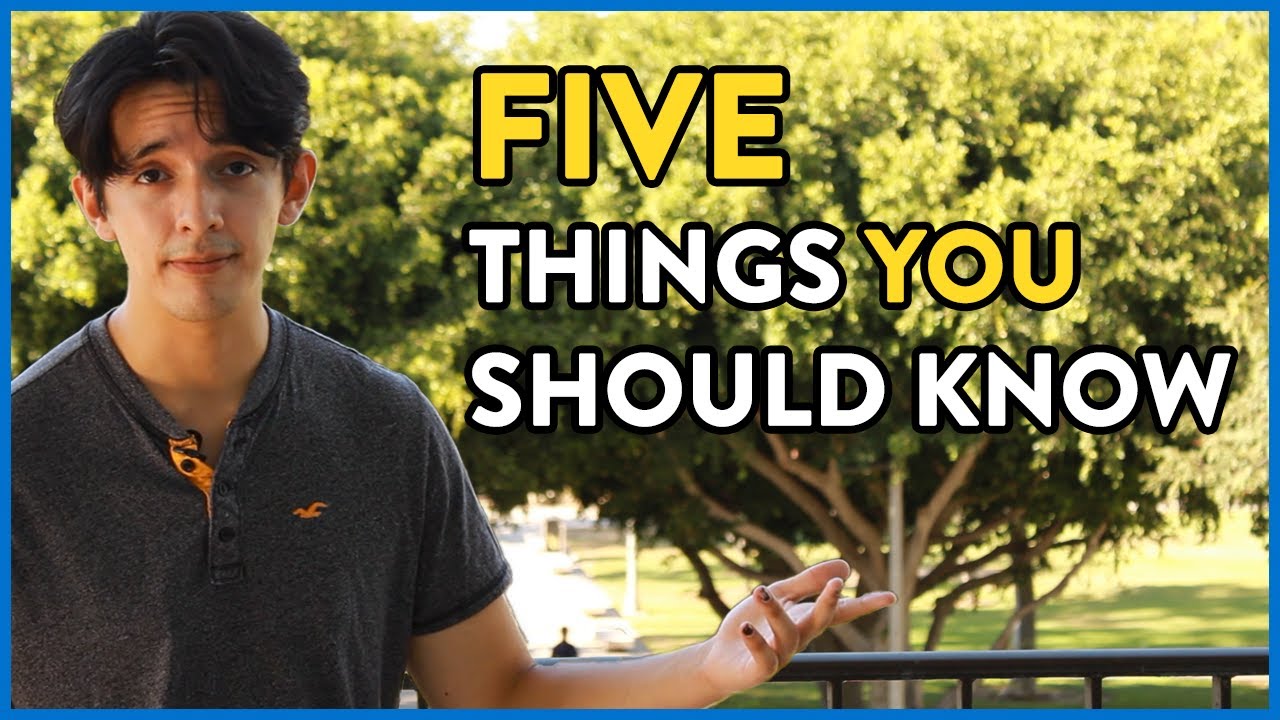 Five Things Every JPR Student Should Know - YouTube