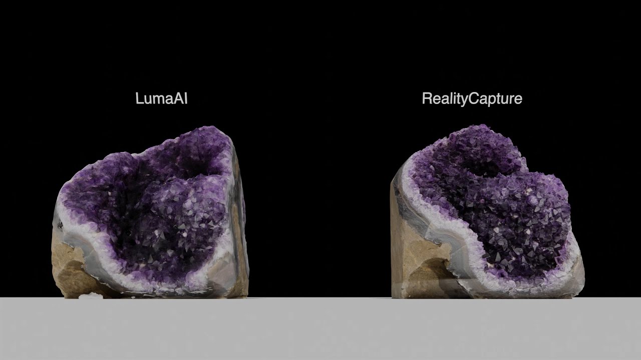 Amethyst Photogrammetry&Luma AI - YouTube