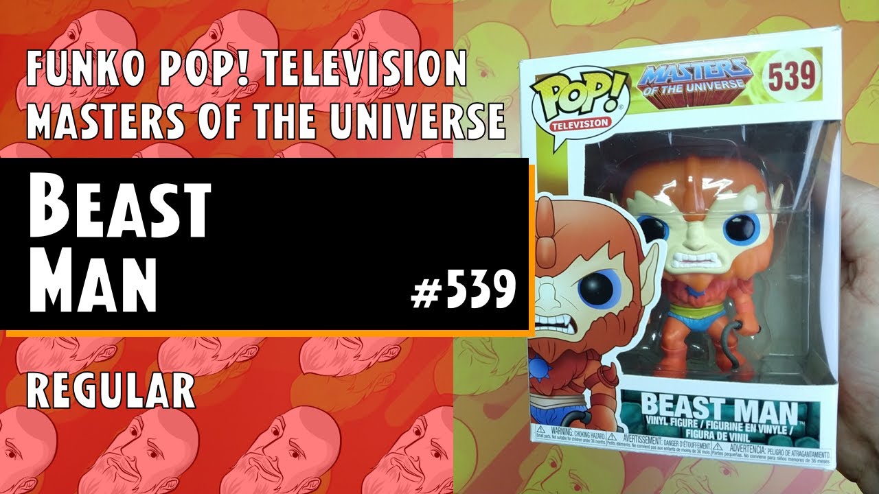 Funko Pop Television: Masters of the Universe - Beast Man - #539 ...