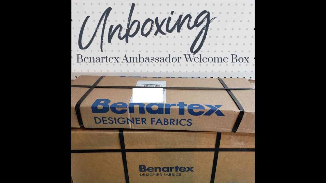 Benartex Ambassador Welcome Box Unboxing - YouTube