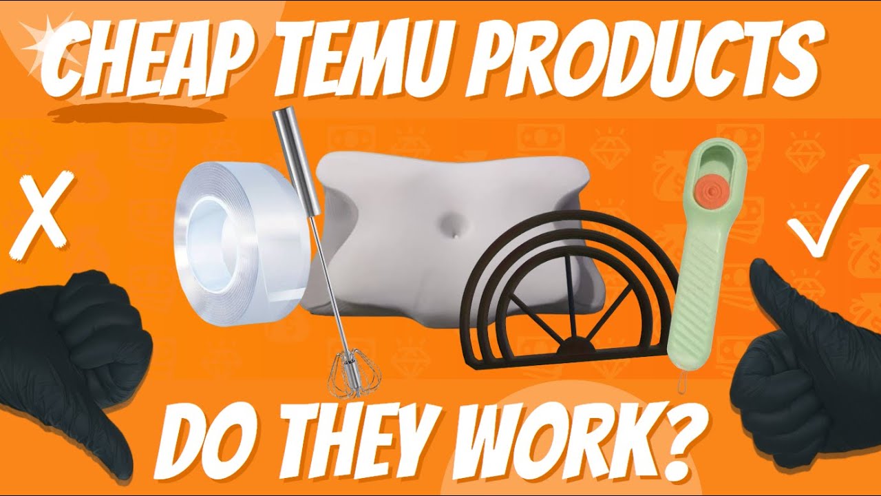 I bought CHEAP TEMU products to see if they WORK - YouTube
