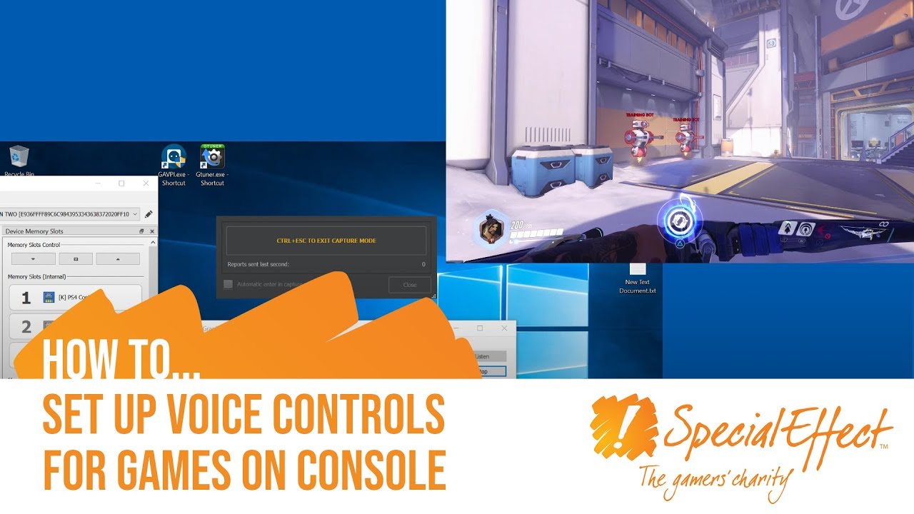 How To Set Up Voice Controls for Games on Console | GameAccess - YouTube