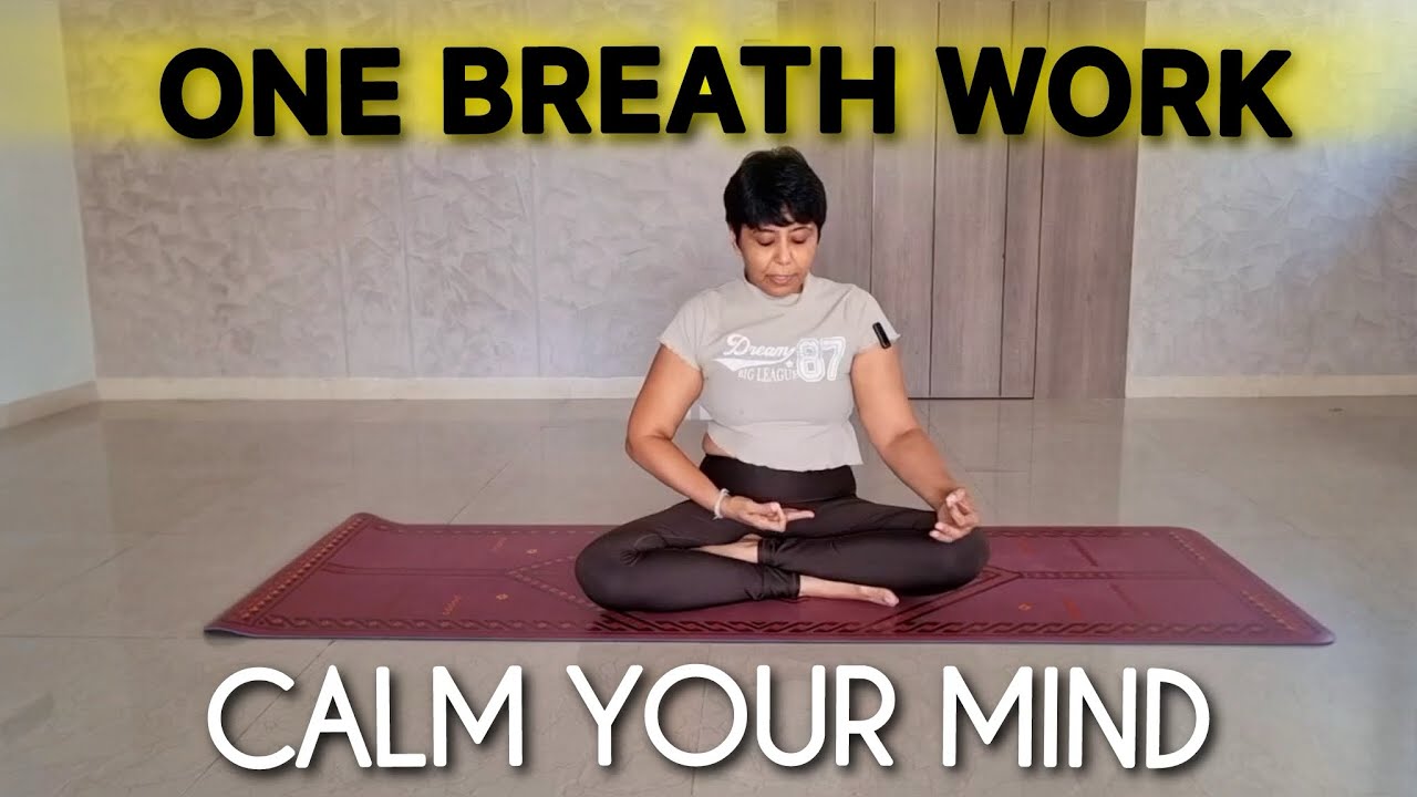 One Breath Work that Calms Your Mind ! Square Breathing - Yoga for ...