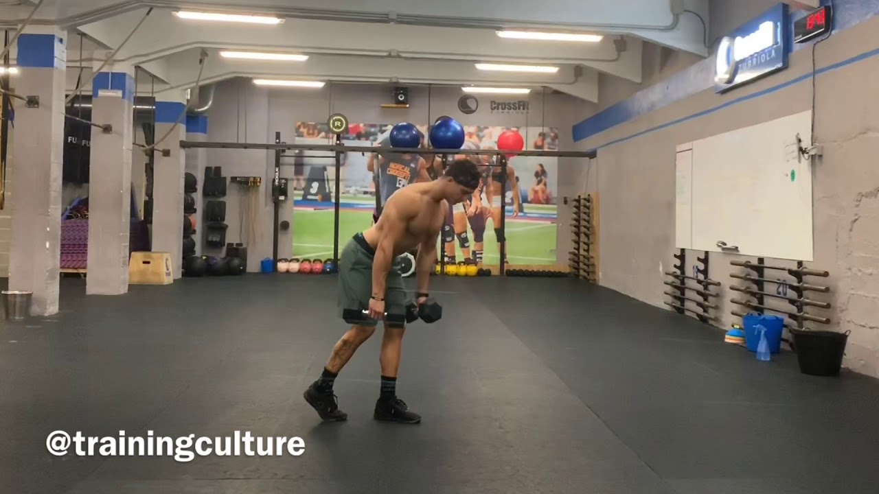 Staggered stance dumbbell deadlift | TRAINING CULTURE - YouTube