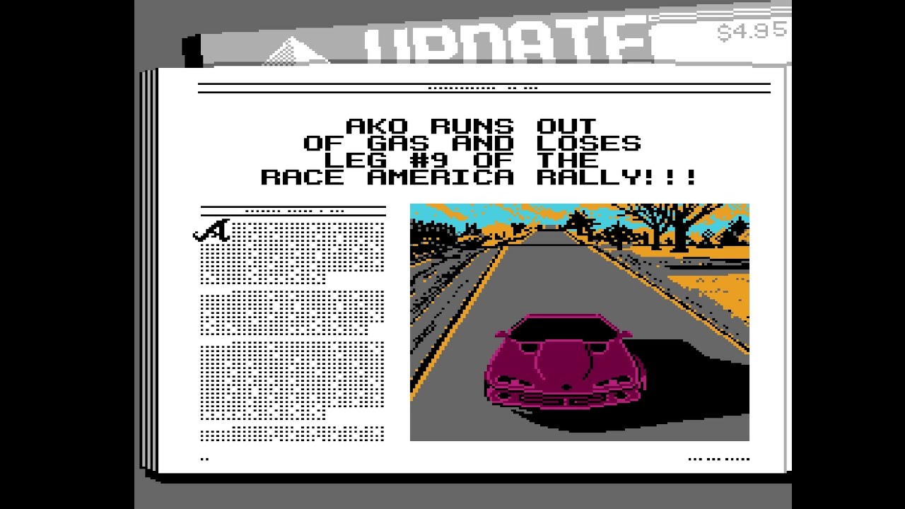 Alex DeMeo's Race America - Game Over Screen - YouTube